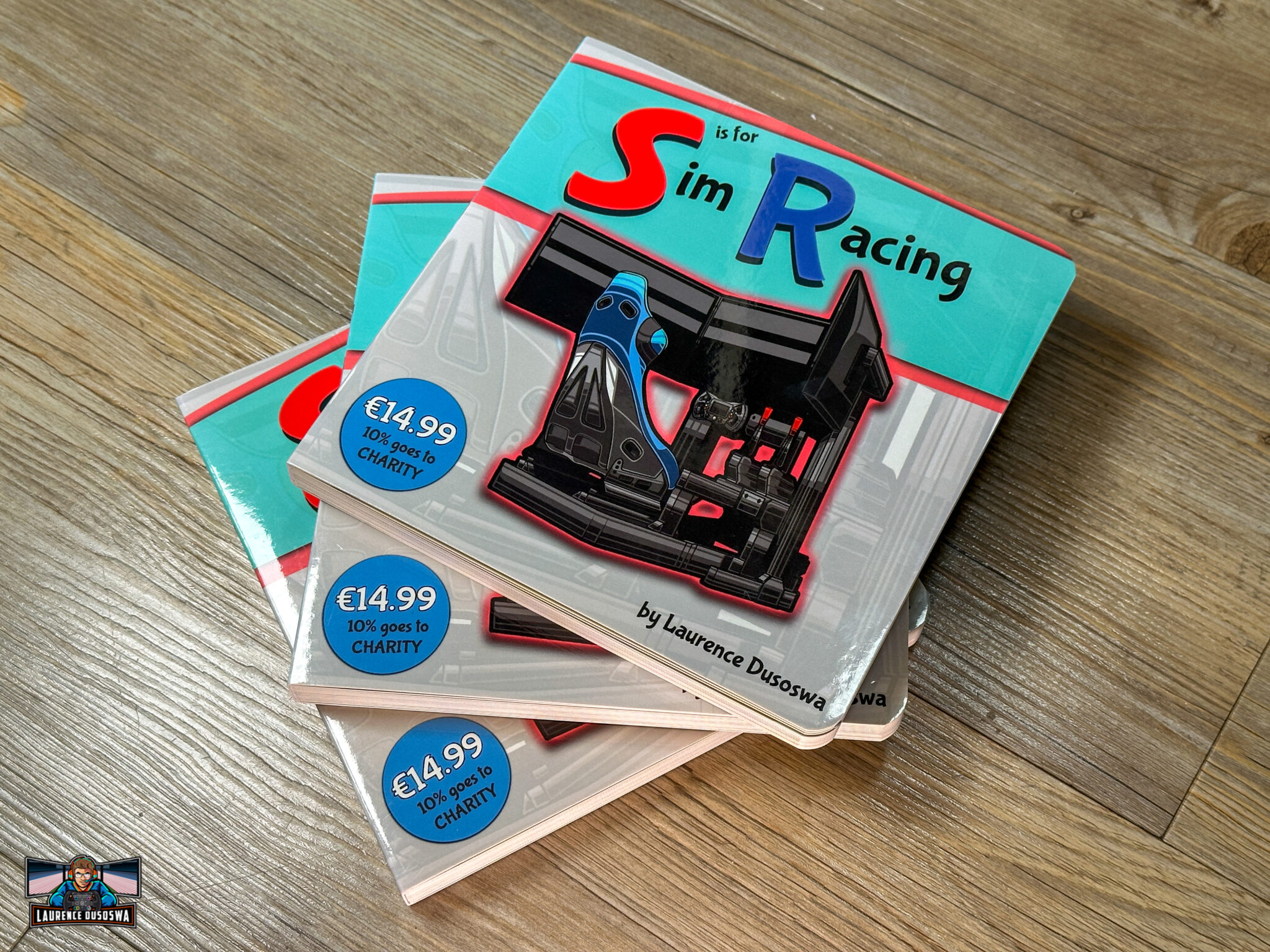 S is for Sim Racing - Children's Book - Laurence Dusoswa
