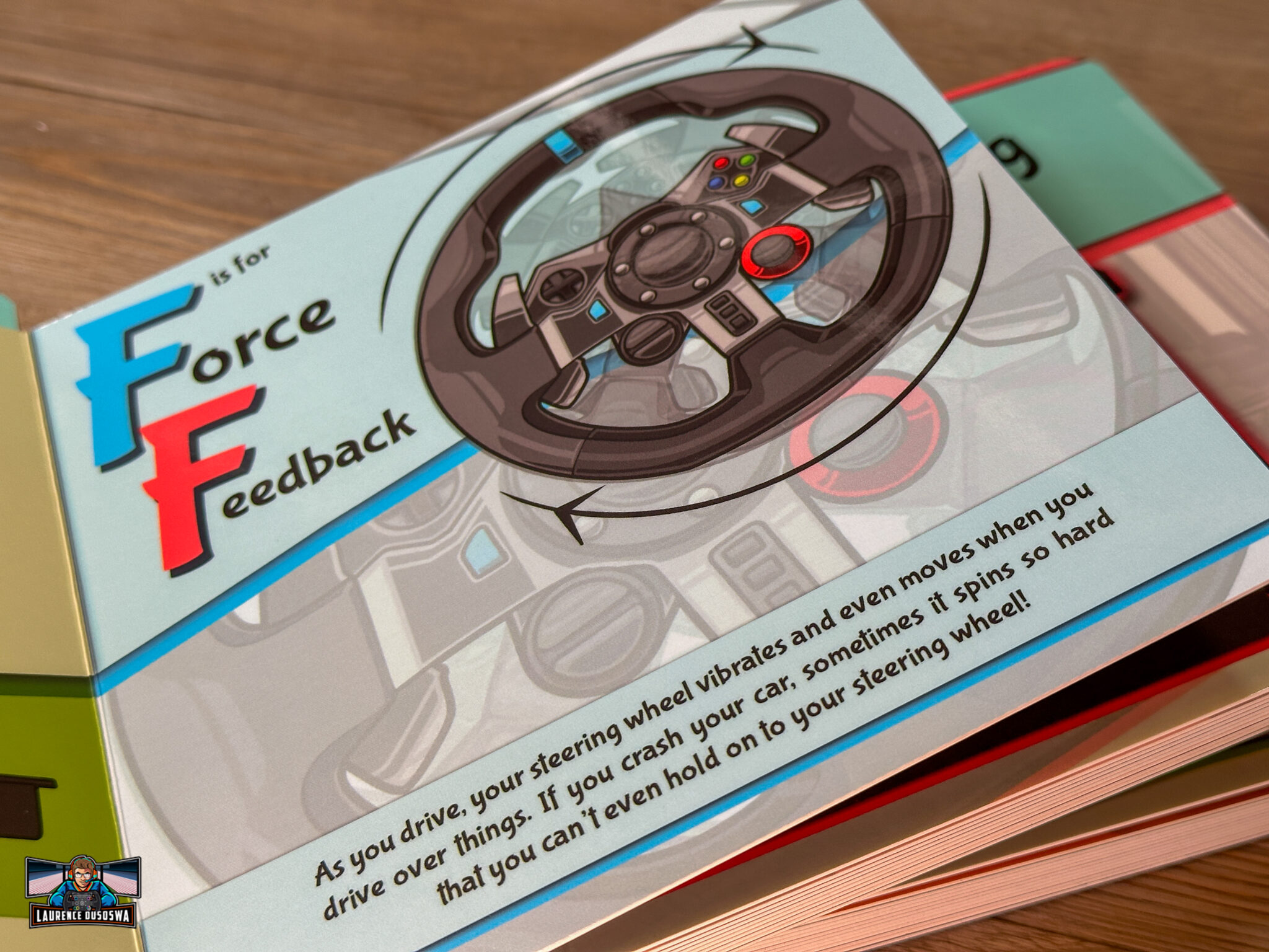 S is for Sim Racing - Children's Book - Laurence Dusoswa